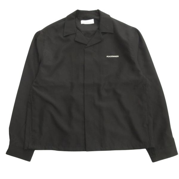 【商品名】PEACEMAKER ピースメーカー OAMC オーエーエムシー 25aw System Shirt システム シャツ ジャケット ブルゾン XL 黒 ブラック【ブランド】PEACEMAKER ピースメーカー【対象】メンズ【ランク...