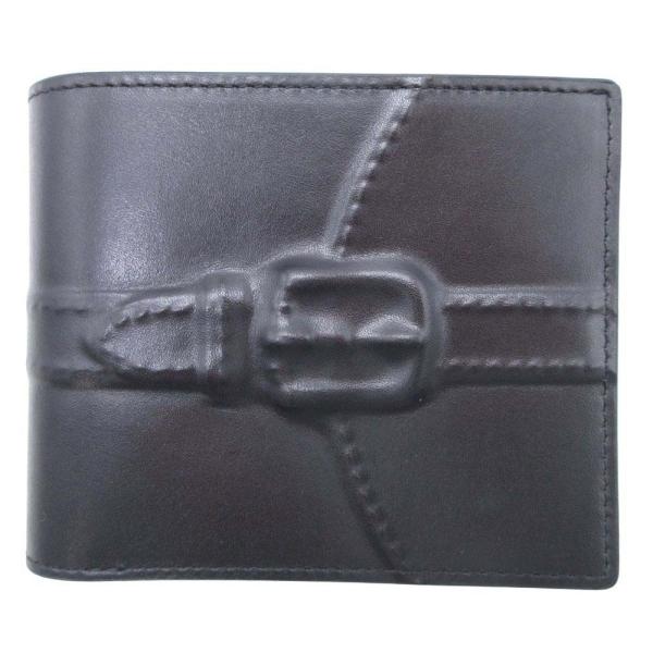 【商品名】MIHARA YASUHIRO ミハラヤスヒロ INVISIBLE Bifold Wallet 炙り出し コンパクトウォレット 二つ折り財布 レザー 黒 ブラック【ブランド】MIHARA YASUHIRO ミハラヤスヒロ【対象】メ...
