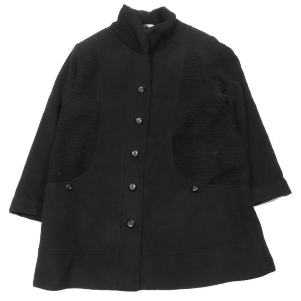 【商品名】excellent エクセレント スタンドカラーコート ジャケット アウター ミドル丈 L ブラック【ブランド】excellent エクセレント【対象】レディース【ランク】B ※使用感やダメージがある商品【カラー】ブラック【表記サ...