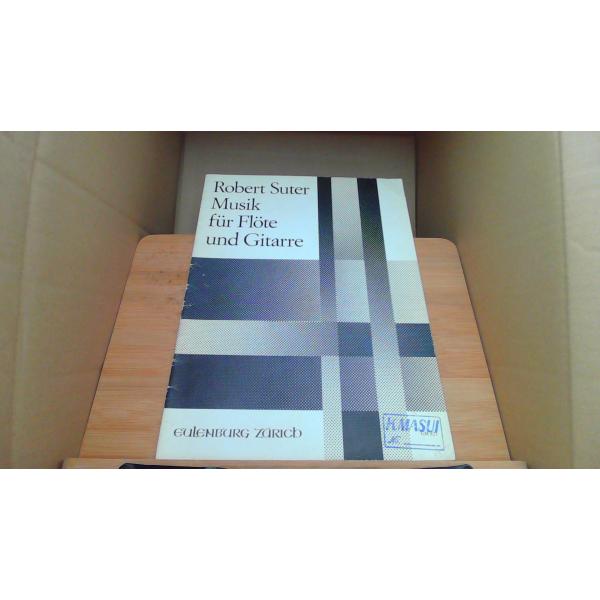 Robert Suter Musik■商品の状態【付属品】 問題なし。【カバー】 非常に強いキズ・ヨゴレあり。【本体】 非常に強いキズ・ヨゴレあり。 多くのライン引き又はカキコミあり。■ご注文通知から３営業日以内に発送。■水ヌレ、ヨゴレ、キ...
