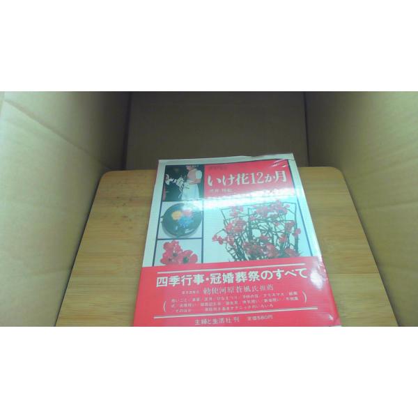 いけ花12ヶ月 渋井玲虹■商品の状態【付属品】 問題なし。【カバー】 経年による強いキズ・ヨゴレあり。【本体】 多少のキズ・ヨゴレあり。■ご注文通知から３営業日以内に発送。■水ヌレ、ヨゴレ、キズ防止の為、耐水ビニール封筒に入れて発送いたしま...