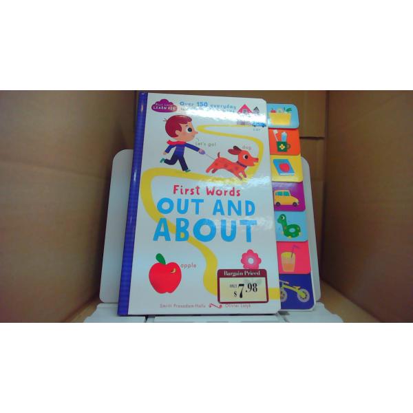 First Words OUT AND Start Little LEARN BIG■商品の状態【付属品】 問題なし。【カバー】 カバーなし。【本体】 多少のキズ・ヨゴレあり。■ご注文通知から３営業日以内に発送。■水ヌレ、ヨゴレ、キズ防止の...