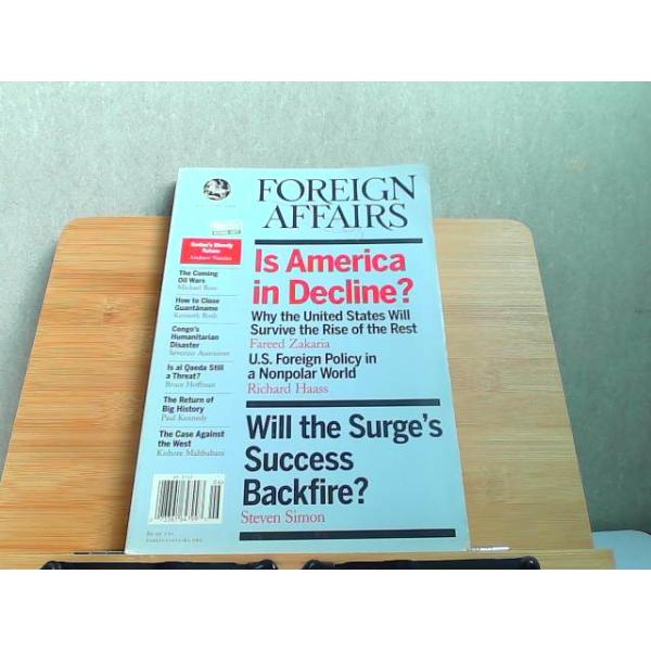 FOREIGN AFFAIRS　MAY/JUNE　2008 2008年5月1日 発行