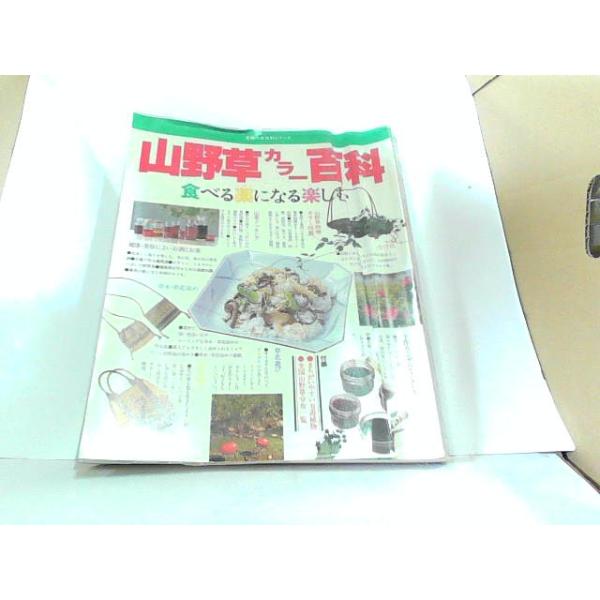 山野草カラー百科　主婦の友社　ヤケ・シミ・表紙シワ有 1983年4月15日 発行