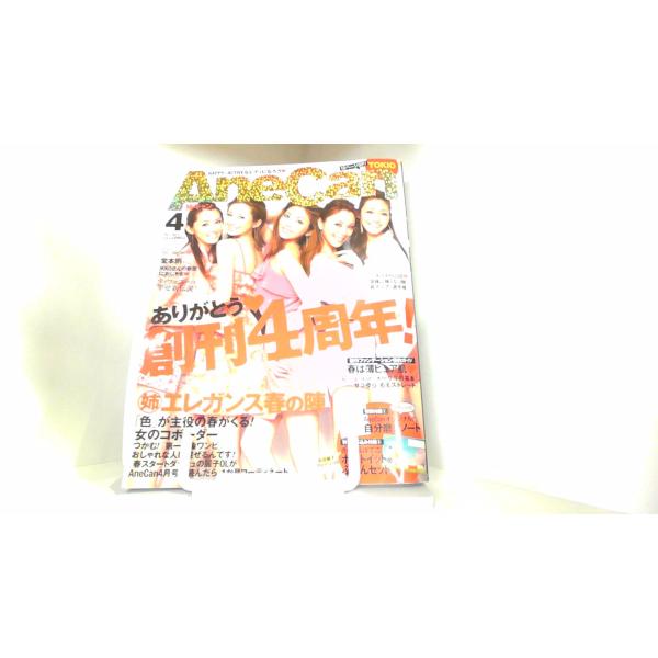 AneCan　2011年4月号 2011年　月　日 発行ヤケ有　特別綴じ込み付録無し　ページ接着・?がし跡有