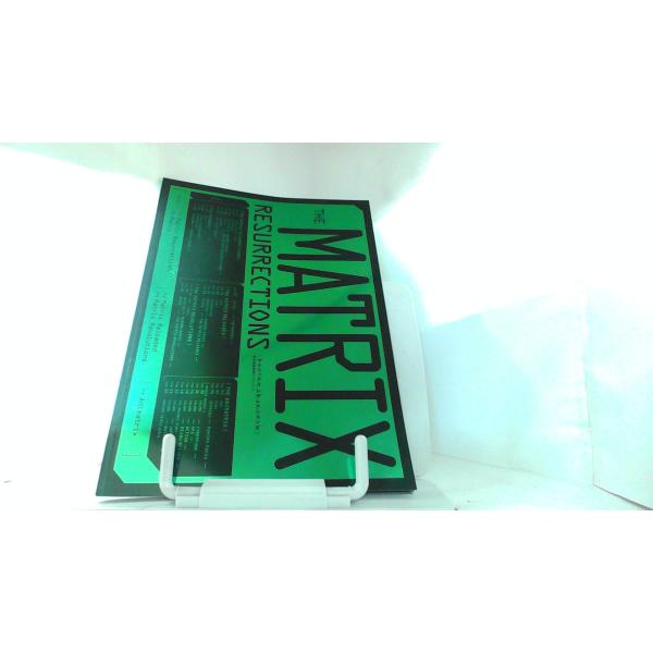 THE　MATRIX　RESURRECTIONS 2021年12月17日 発行キズ有