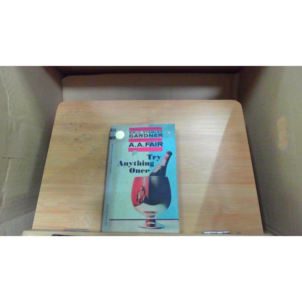 TRY ANYTHING ONCE ヤケ　強いシミ有