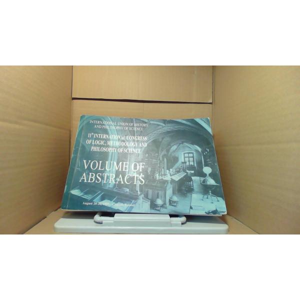 VOLUME OF ABSTRACTS カバー無し　多少のキズ汚れ有