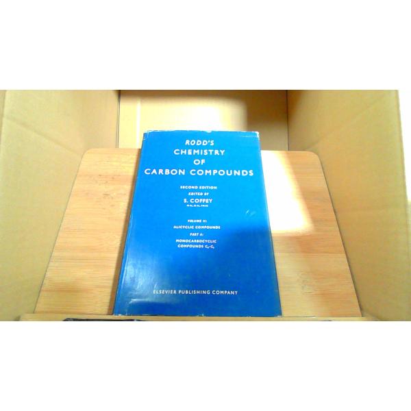 RODD'S CHEMISTRY OF CARBON COMPOUNDS IIAカバー破れ傷み　シミ　汚れ　有