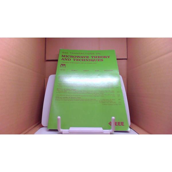 IEEE TRANSACTIONS ON MICROWAVE THEORY AND TECHNIQUES多少のキズ汚れ有