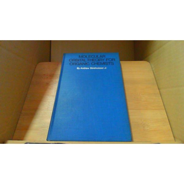 MOLECULAR ORBITAL THEORY FOR ORGANIC CHEMISTS【付属品】 問題なし。【カバー】 カバーなし。【本体】 小口またはページ後部に印あり。 多少のキズ・ヨゴレあり。