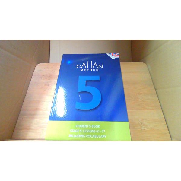 CALLAN METHOD STAGE 5■商品の状態【付属品】 問題なし。【カバー】 カバーなし。【本体】 多少のキズ・ヨゴレあり。■ご注文通知から３営業日以内に発送。■水ヌレ、ヨゴレ、キズ防止の為、耐水ビニール封筒に入れて発送いたします...
