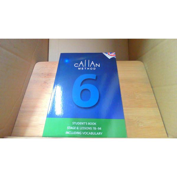 CALLAN METHOD STAGE 6■商品の状態【付属品】 問題なし。【カバー】 カバーなし。【本体】 多少のキズ・ヨゴレあり。■ご注文通知から３営業日以内に発送。■水ヌレ、ヨゴレ、キズ防止の為、耐水ビニール封筒に入れて発送いたします...