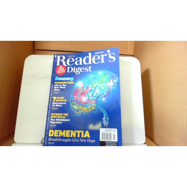 ASIA Reader's　Digest　2024年2／3月■商品の状態【付属品】 問題なし。【カバー】 一部に水ヌレによるヨレ・シミあり。【本体】 多少のキズ・ヨゴレあり。■ご注文通知から３営業日以内に発送。■水ヌレ、ヨゴレ、キズ防止の為...