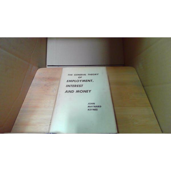 THE GENERAL THEORY OF EMPLOYMENT, INTEREST AND MONEY■商品の状態【付属品】 問題なし。【カバー】 非常に強いキズ・ヨゴレあり。【本体】 非常に強いキズ・ヨゴレあり。■ご注文通知から３営業日...