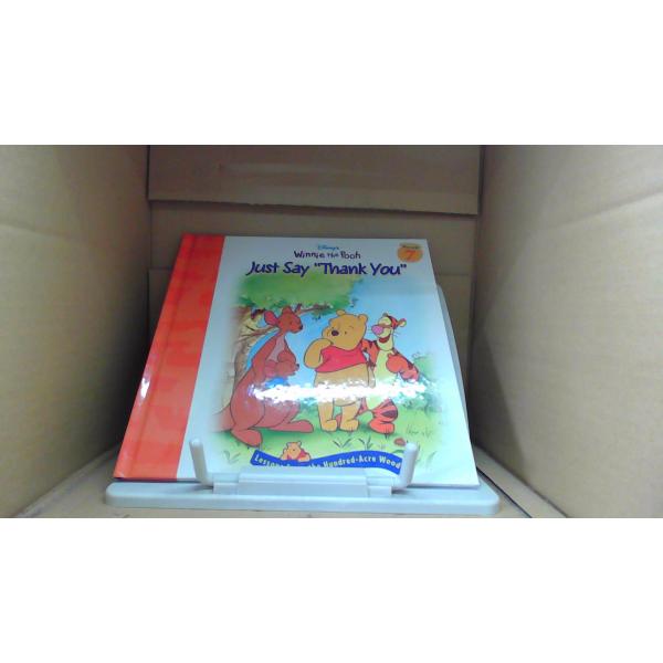 Winnie the Pooh Just Say "Thank You" ■商品の状態【付属品】 問題なし。【カバー】 カバーなし。【本体】 多少のキズ・ヨゴレあり。■ご注文通知から３営業日以内に発送。■水ヌレ、ヨゴレ、キズ防止の為、耐水ビ...