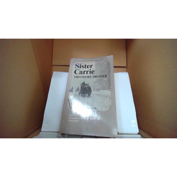Sister Carrie THEODORE DREISER ■商品の状態【付属品】 問題なし。【カバー】 一部にヤケあり。 経年による強いキズ・ヨゴレあり。【本体】 小口に強いキズ・ヨゴレあり。■ご注文通知から３営業日以内に発送。■水ヌレ...