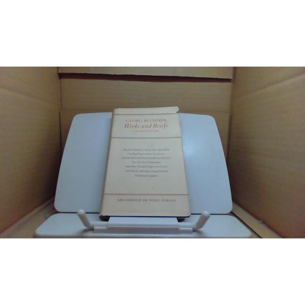 GEORG BUCHNER Werke und Briefe GESAMTAUSGABE■商品の状態【付属品】 問題なし。【カバー】 大半にヤケあり。 非常に強いキズ・ヨゴレあり。【本体】 小口に多少のキズ・ヨゴレあり。■ご注文通知から３営...