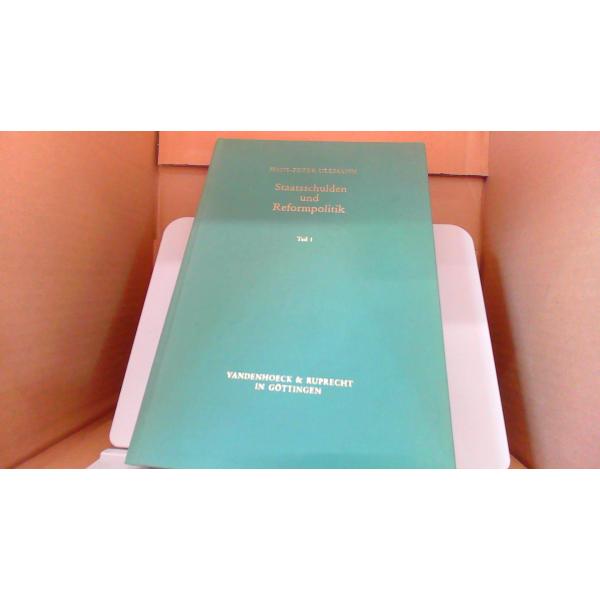 Staatsschulden　und　Reformpolitik　Teil1■商品の状態【付属品】 問題なし。【カバー】 カバーなし。【本体】 経年による強いキズ・ヨゴレあり。■ご注文通知から３営業日以内に発送。■水ヌレ、ヨゴレ、キズ防止の...