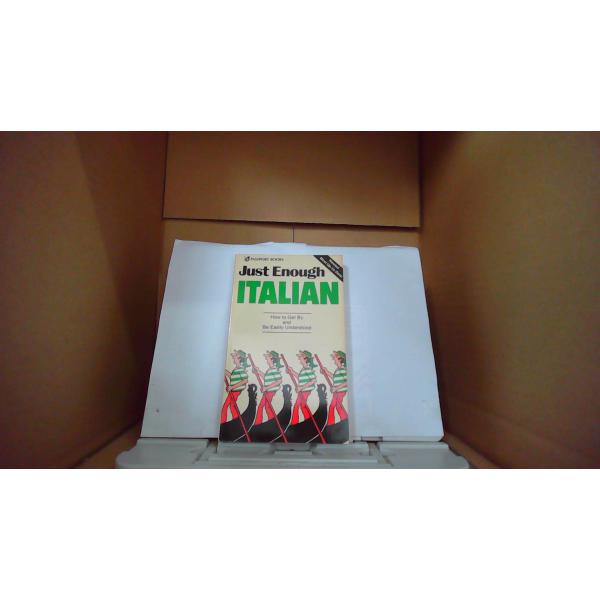 Just Enough ITALIAN PASSPORT BOOKS ■商品の状態【付属品】 問題なし。【カバー】 一部にヤケあり。 多少のキズ・ヨゴレあり。【本体】 多少のキズ・ヨゴレあり。■ご注文通知から３営業日以内に発送。■水ヌレ、ヨ...
