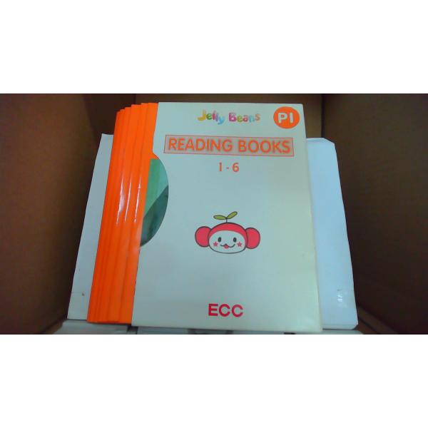 ECC Jelly Beans READING BOOKS 1?6■商品の状態【付属品】 DVDなし。【カバー】 多少のキズ・ヨゴレあり。【本体】 多少のキズ・ヨゴレあり。■ご注文通知から３営業日以内に発送。■水ヌレ、ヨゴレ、キズ防止の為、...