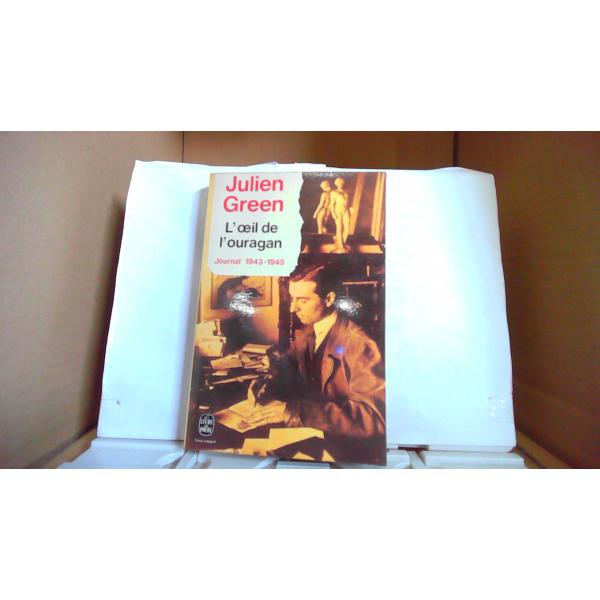Julien Green L'?il de l'ouragan Journal 1943-1945 ■商品の状態【付属品】 問題なし。【カバー】 経年による強いキズ・ヨゴレあり。【本体】 経年による強いキズ・ヨゴレあり。■ご注文通知から３営...