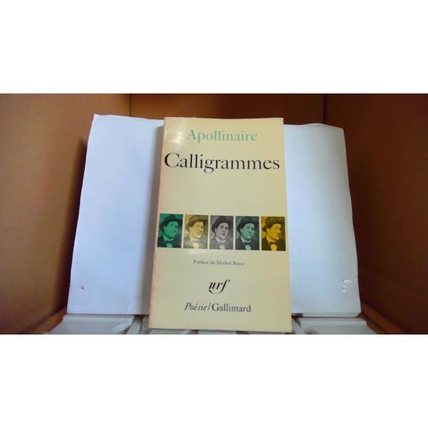 Apollinaire Calligrammes  ■商品の状態【付属品】 問題なし。【カバー】 大半にヤケあり。 多少のキズ・ヨゴレあり。【本体】 多少のキズ・ヨゴレあり。■ご注文通知から３営業日以内に発送。■水ヌレ、ヨゴレ、キズ防止の為...