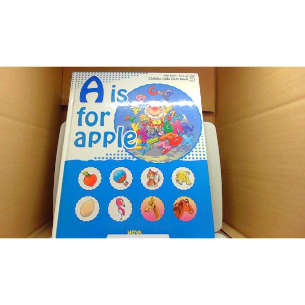 A is for　apple　NOVA KIDS NAVI - Run up Ch5■商品の状態【付属品】 問題なし。【カバー】 カバーなし。【本体】 多少のキズ・ヨゴレあり。■ご注文通知から３営業日以内に発送。■水ヌレ、ヨゴレ、キズ防止の...