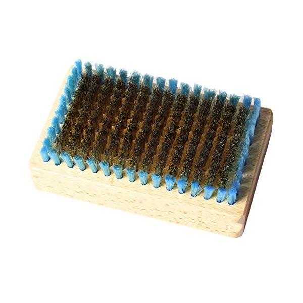 ブロンズブラシ/-/VA-2869・パッケージ個数:1・毛の硬さ:硬め・滑走面のクリーニングにおすすめ・古いワックス等を的に取り除きます