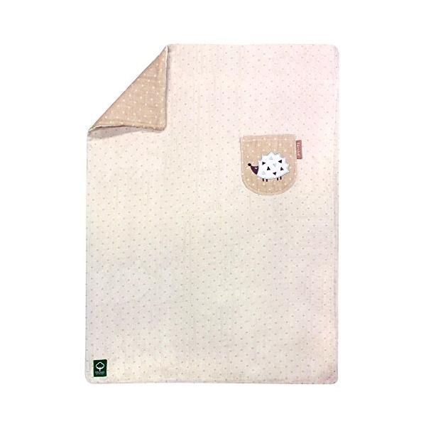 ベージュ/Large/746106・Size:Large・パッケージ個数:1・ガーゼケットにもなる２WAYカバー・本体サイズ W75×H95cm・製造国 中華人民共和国・素材 本体／生地：綿100％ オーガニックコットン・洗濯機可能（ネット使用）