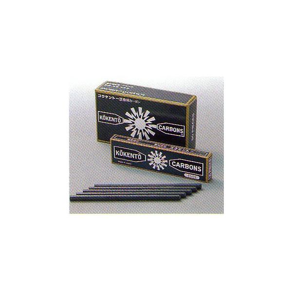 -/10個 (x 1)/-・パッケージ個数:1・内容量：10本入り　製造国：日本・燃焼時間：2本セットで約3時間使えます。・コーケントーカーボン灯用のカーボンです。・番号の違いにより含有元素及び、配合率が変わります。・信頼のコウケントー純正...