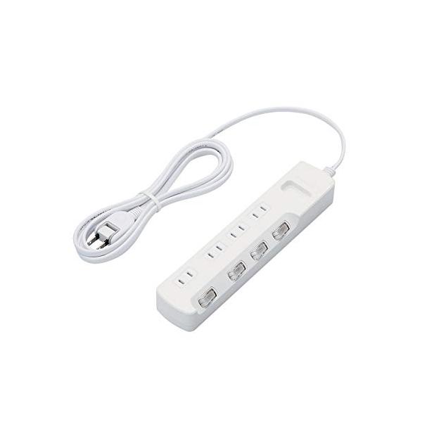 4個口2.5m/単品/T-K6A-2425WH・Color:2.5mSize:単品・パッケージ個数:1・雷サージから電子機器を守る、高性能雷サージ吸収素子を内蔵した、雷ガードタップです。・最大サージ電圧12.500Vの高性能雷サージ吸収素子...