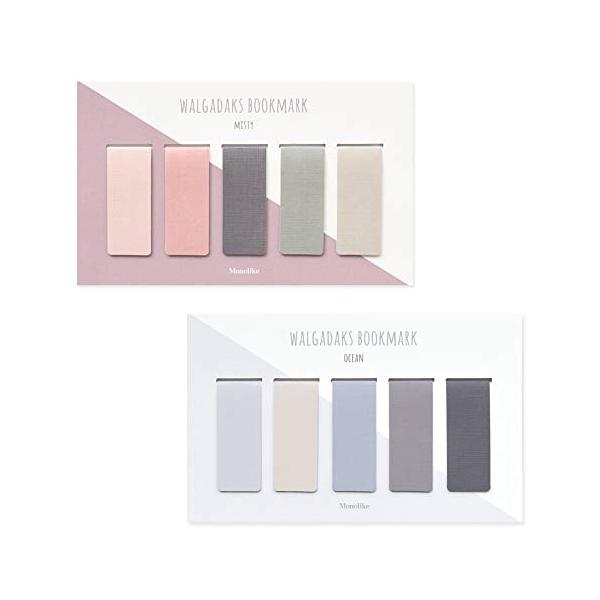 マグネット、マグネット。Misty + Ocean 10p/パッケージサイズ ：9.50x15.5x0.40cm/しおり・Color:Misty + Ocean 10p・パッケージ個数:1・構成:10つのデザイン 各デザイン別に1つずつ・磁...