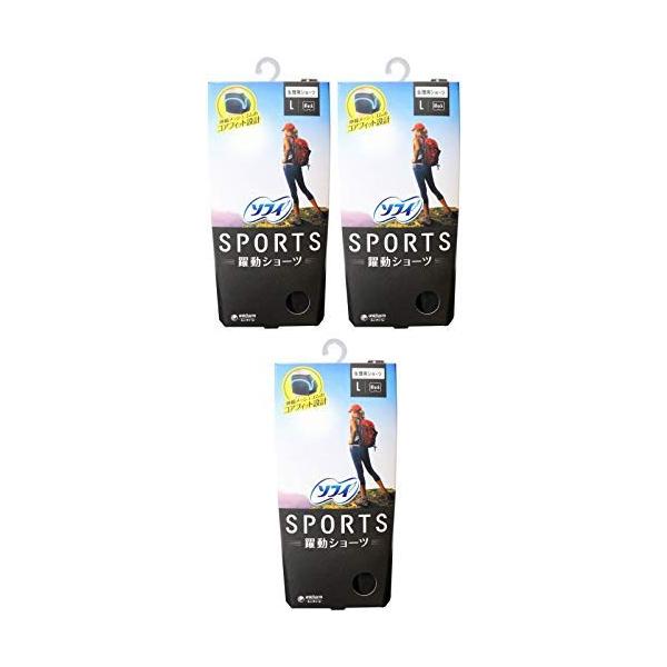 スポーツ用ブラック/L/-・パッケージ個数:3