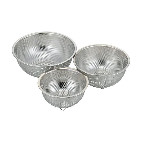 ざるシルバー/14cm 17cm 20cm/CR-8276・PatternName:ざるセット・パッケージ個数:1・セット内容:14cm・17cm・20cm 各1・重量:14cm 約110g、17cm 約150g、20cm 約180g・材質...