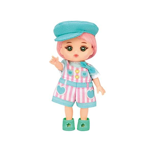 スフレちゃんドール スフレちゃん ピンク/1個 (x 1)/1851578・Color:ドール スフレちゃん ピンク・ポケットメルちゃんお人形・対象年齢:3歳以上・セット内容:スフレちゃん(パンツ、ぼうし、おようふく)、くつ、ブラシ、ミニガ...