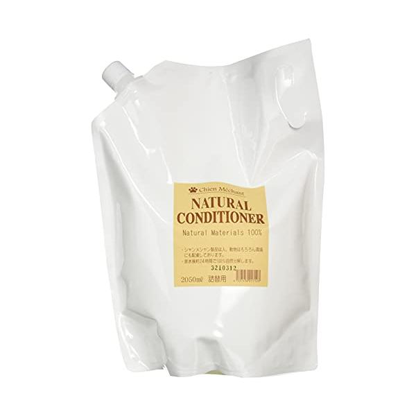 無し/2050ml/シャンメシャン・パッケージ個数:1・自然のリンスはホホバ油を主原料としている為、毛肌の保湿性を高め潤いを与えます。