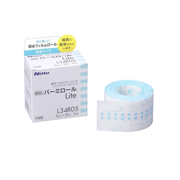 透明/5cm×12m/L34R05・Size:5cm×12m・パッケージ個数:1・薄さ、肌感覚極薄8ミクロンのフィルムで、肌へのフィット感が向上しました。伸縮性のあるフィルムが身体の動きにしなやかにフィットするので、つっぱり感や違和感が少な...