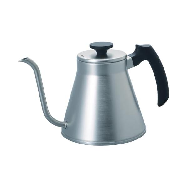 フィットシルバー/1.2 L/CD - Hario Fit V60 Drip Kettle Silver・Color:シルバーSize:1.2 LStyle:フィット・パッケージ個数:1・おいしいコーヒーを淹れるために思ったところにお湯を注...