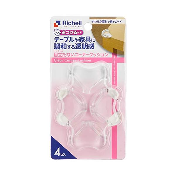 コーナークッション透明/4個 (x 1)/-・Style:コーナークッション・パッケージ個数:1・本体サイズ 3.9×5.1×1.2(cm)・粘着テープで取り付け簡単・衝撃を吸収するやわらかい素材を使用・やわらか素材で角をガード・テーブルの...