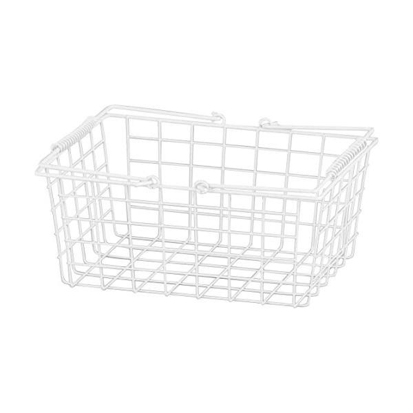 アンティーク調ホワイト/約23×17×11.5(取っ手含まず)cm/SWZ-001-IV・PatternName:アイボリー/S・パッケージ個数:1・サイズ:約23×17×11.5(取っ手含まず)cm・本体重量:約0.31kg・材質:アイア...