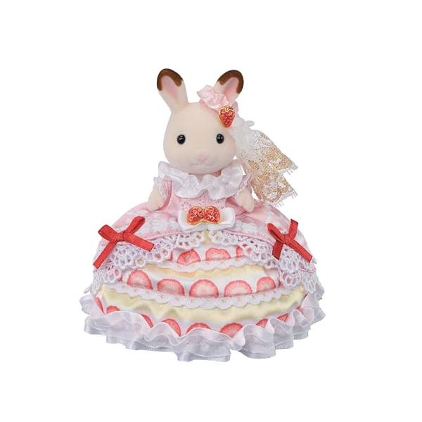 40周年-/-/C-80 ST・Style:40周年PatternName:ハッピーバースデーフレア ストロベリーケーキドレス・パッケージ個数:1・(C) EPOCH