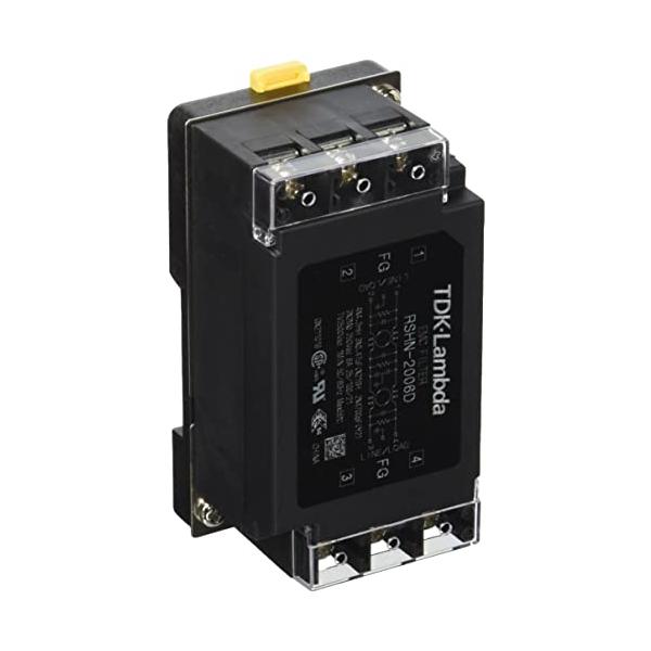 -/-/RSHN-2006D・パッケージ個数:1・TDKラムダ 電源ライン用EMCフィルタ RSHN-2006D