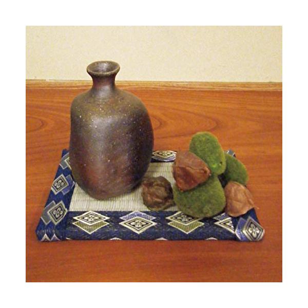 和風ブルー/13 x 20 cm (長方形)/140164720・Size:13 x 20 cm (長方形)・パッケージ個数:1・サイズ 約W20×D13×H1.5cm・組成 表面:い草100% 中材:インシュレーションボード 裏面:不織布...