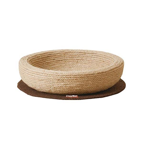 ナチュラルにゃベッドベージュ/小型から中型猫用/LP-292・Style:ナチュラルにゃベッド・パッケージ個数:1・本体サイズ(幅X奥行X高さ):34×34×9cm・本体重量:1kg・素材:EVAフォーム、ジュート、ポリエステル・原産国:ベ...