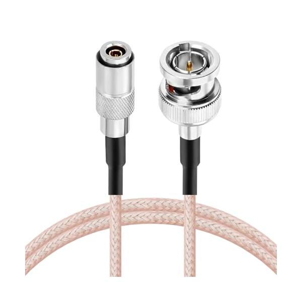 ストレート DIN to ストレート BNC 1m/1M/ZIZBM1・Color:ストレート DIN to ストレート BNC 1m・パッケージ個数:1・Blackmagic HyperDeck Shuttle 用。ご注意：Blackma...