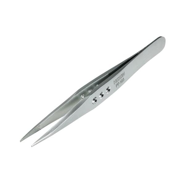 先端幅:1.2mm(ストレート)シルバー/先端幅:1.2mm(ストレート)/PP-103・Style:先端幅:1.2mm(ストレート)・パッケージ個数:1・??幅広先端でしっかりつかむ強力型PP-103は、先端幅1.2mmの幅広設計により、...