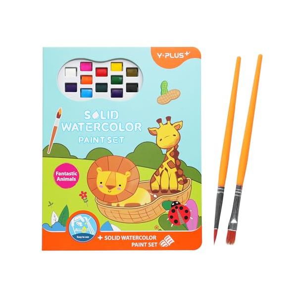 ポータブル。ソリッドカラーブリック/21×27 cm/303008・Color:ソリッドカラーブリック・パッケージ個数:1・ポータブルなクリエイティビティ： アートセット全体を持ち歩く手間はもうありません。 当社の旅行用水彩絵の具セットで、...