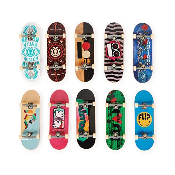 10-パック10パック/-/778988391068・パッケージ個数:1・Tech Deck、DLX Pro、10個入り、コレクション用フィンガーボード、スケートボード愛好家に。対象年齢6歳以上。