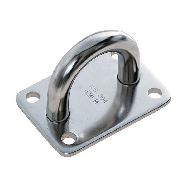 カジュアルシルバー/14mm/-・Size:14mmPatternName:単品・パッケージ個数:1・D(mm):14H(mm):57・W(mm):40d(mm):8・使用荷重(kN):3.92H1(mm):5・P1(mm):40P2(mm...